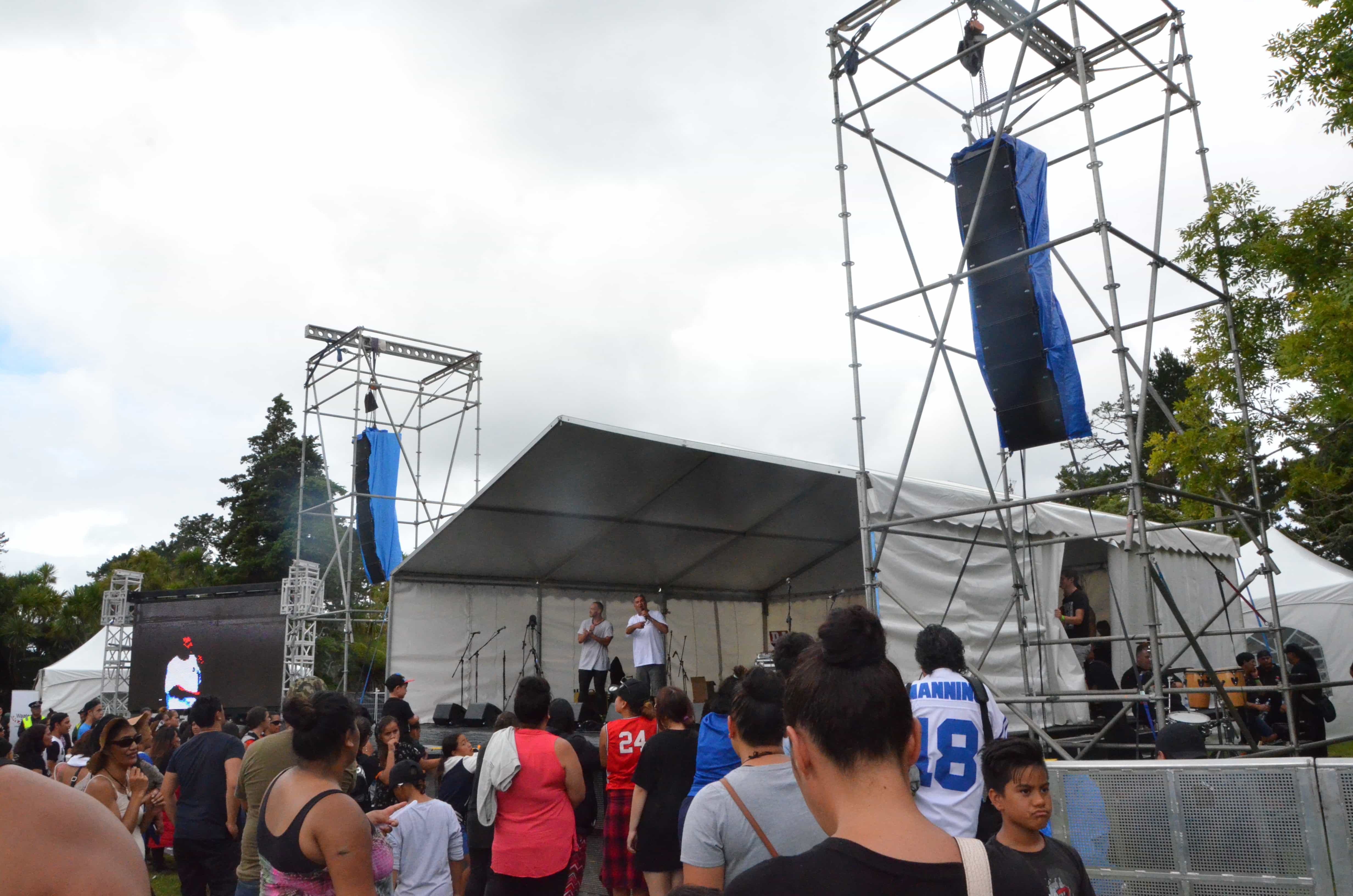 Line Array Concert PA Package - The Rock Factory : Stage Hire, Sound ...